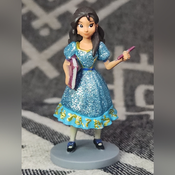Disney | Toys | Disney Store Isabel Princess Blue Glitter Dress Elena ...